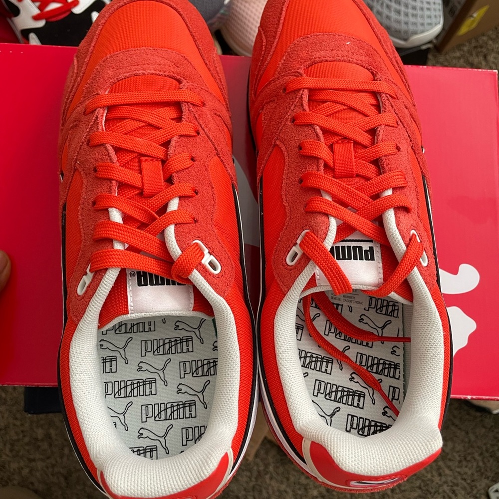 Puma - Red & White Mirage Og Sneaker (Men) - New Men … - Gem
